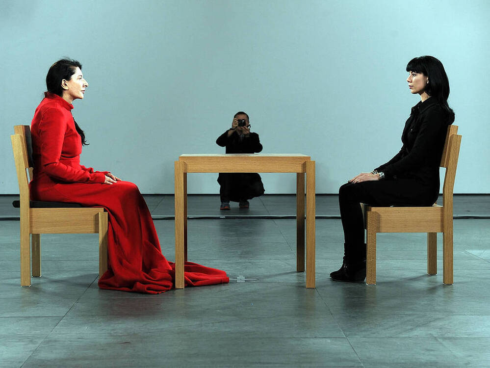 Teatralidad en la obra de Marina Abramovic