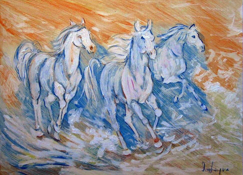 Dora Alonso: “Once caballos”