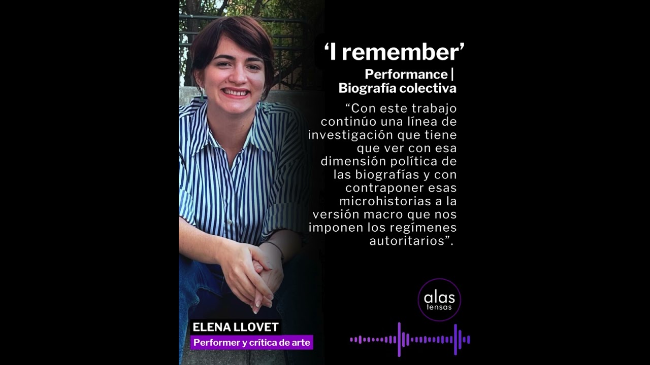 Elena Llovet: “Es esa dimensión política de las biografías”