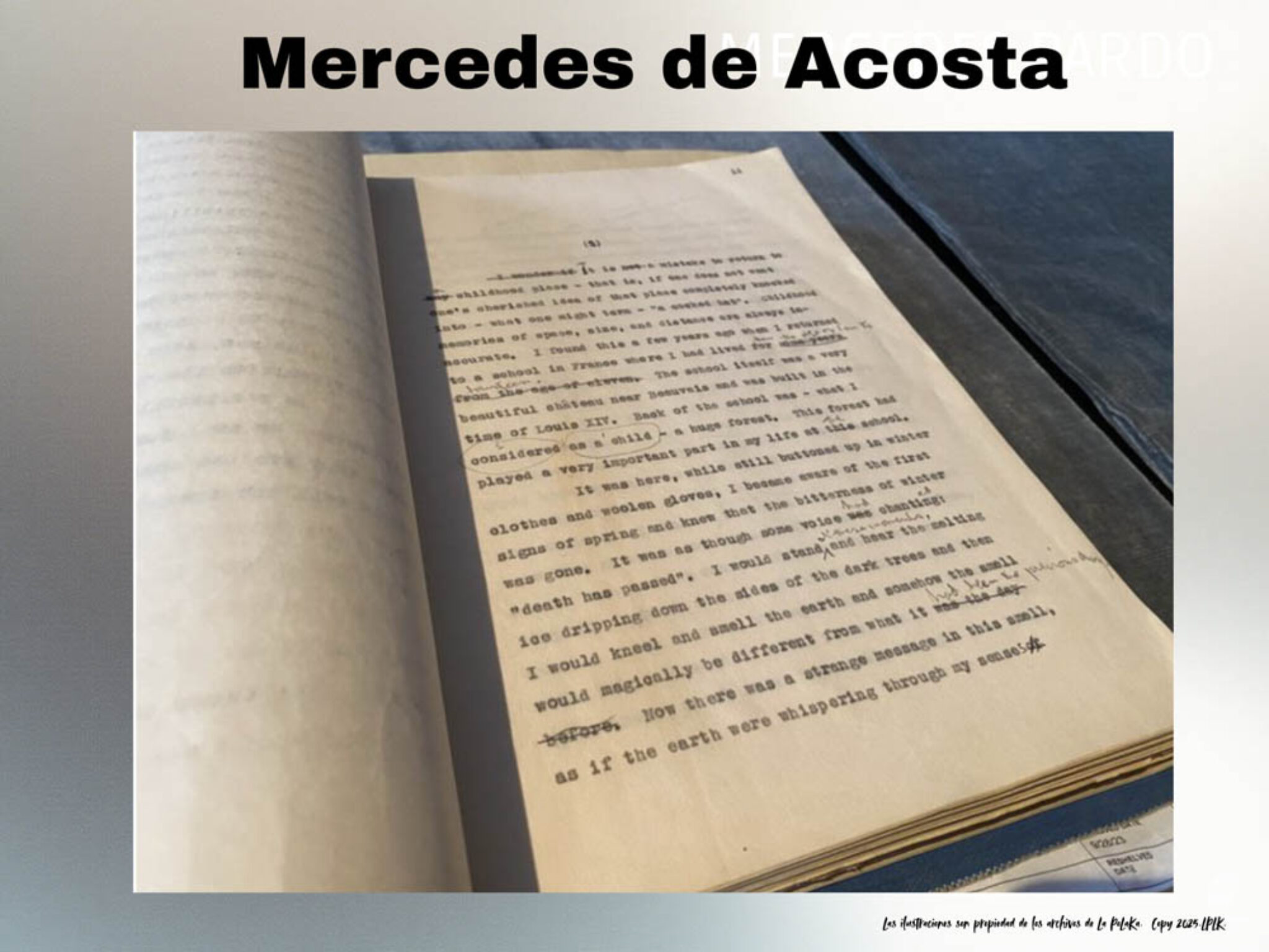 Mercedes de Acosta. La vida escrita donde no debía